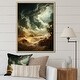 Designart "Storm Mystical Cyclone II" Storms Framed Canvas Art Print ...