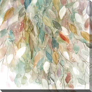 "Rainy Cascade I (Square)" by Carol Robinson Print on Canvas - Bed Bath ...