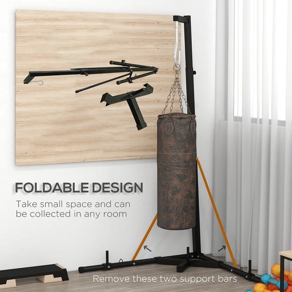 punching bag stand