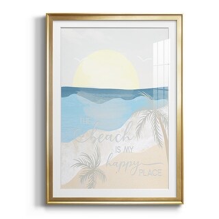 Happy Place Premium Framed Print - Ready to Hang - Bed Bath & Beyond ...