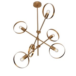 Brushed Bronze Metal Ceiling Fixture - Bed Bath & Beyond - 27316643