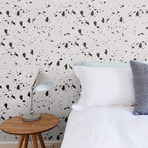 terrazzo effect wallpaper