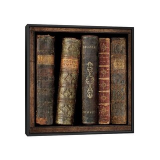 iCanvas "In The Library II" by Russell Brennan Framed Canvas Print ...