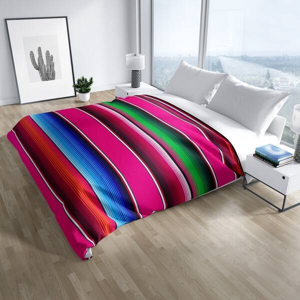 SALTILLO MAGENTA Duvet Cover By Kavka Designs - Bed Bath & Beyond ...