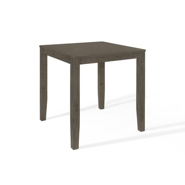 CraftPorch Simple Classy Square Counter Height Dining Table - Grey ...