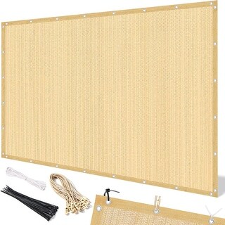 90% UV Blocking Sun Shade Cloth, 12 x 16 FT Pergola Cover with Grommets ...