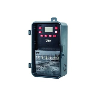Tork Electronic Timer, Gray, Polycarbonate EW101B - 1 Each - Bed Bath ...