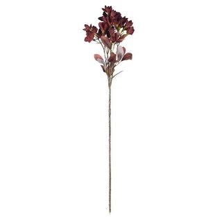 Vickerman 25.5" Burgundy Artificial Primrose Flower Spray, 3 per bag ...