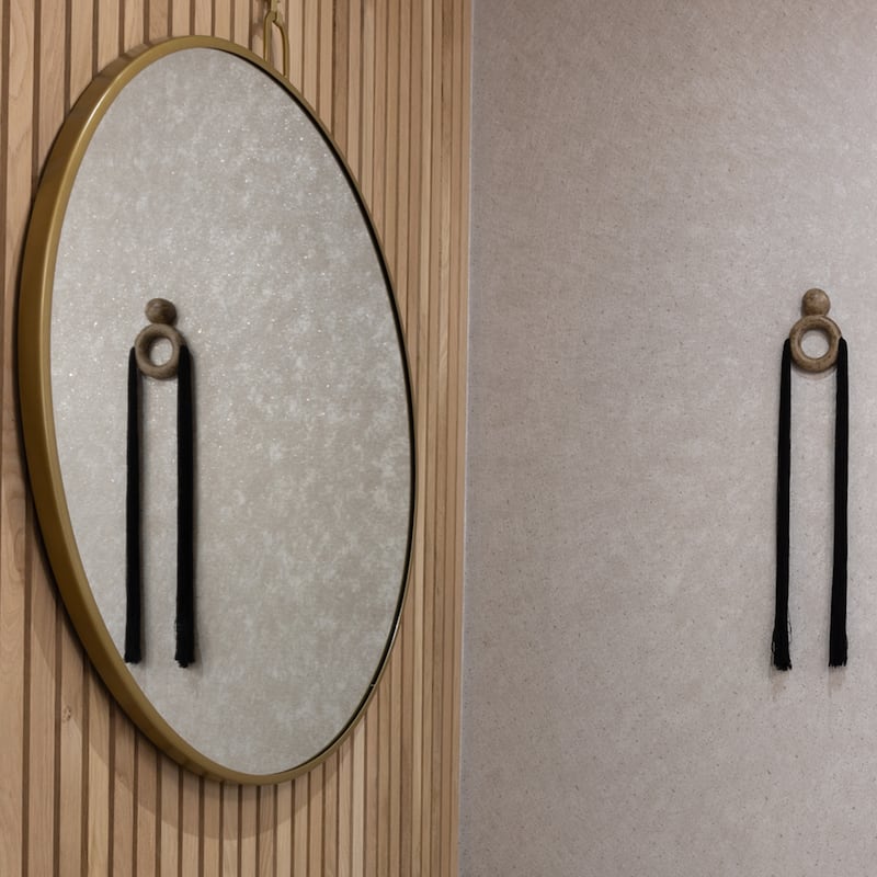 Varaluz Stopwatch Round Accent Mirror - 40"W x 40"H - Overstock - 31488746