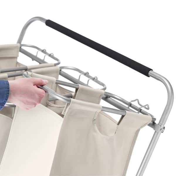 Whitmor 3-Bag Rolling Laundry Sorter - Bed Bath & Beyond - 38311396