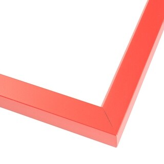 34x23 Frame Red Solid Wood Picture Frame Width 1 Inches | Interior ...