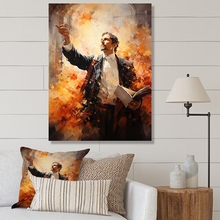 Designart "The Protestant Reformation Shades" France Canvas Print - Bed ...