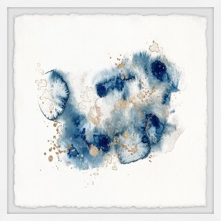 'Dramatic Movement' Framed Painting Print - Bed Bath & Beyond - 35909174