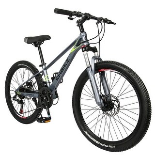 Mountain Bike 24-inch ,21-Speed , Alloy Frame,Whole Body Paint - 63x23 ...