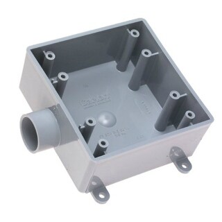 Carlon E9802E-CTN FSC Electrical Conduit Outlet Box, 3/4" - Bed Bath ...