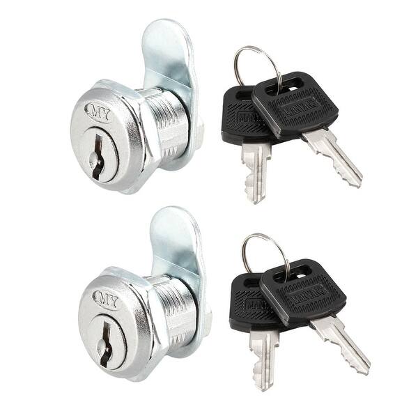 Cam Lock 16mm Cylinder Length 28mm Bent Cam Nut-on Keyed Different ...