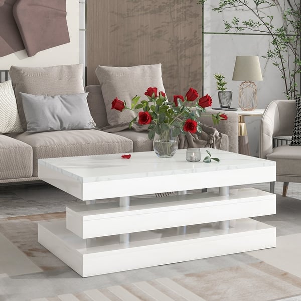 Minimalist Design Center Table for Living Room - Bed Bath & Beyond ...