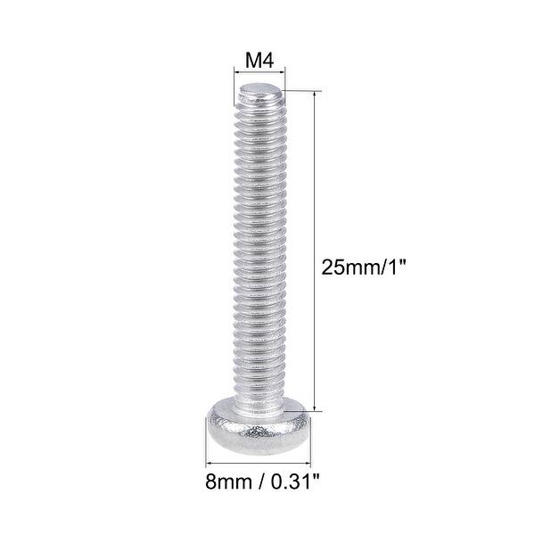 M4x25mm Machine Screws Pan Phillips Cross Head Fasteners Bolts 20 Pcs ...