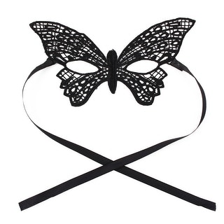 Women Butterfly Shaped Fancy Party Dress Eyepatch Eyemask Lace Eye Mask ...