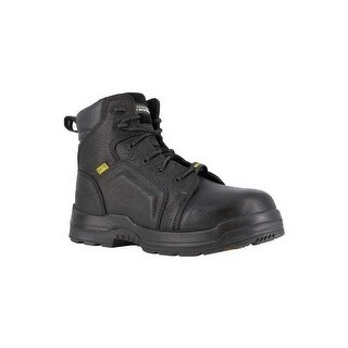 Rockport Works 6-Inch Work Boot,W,11,Black,PR RK6465 - 1 Each - Black ...