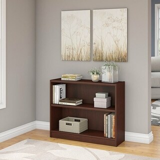 2 Shelf Bookcase Adjustable Shelves Cherry - 52 x 63 - Bed Bath ...