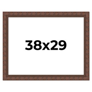38x29 Frame Pewter Solid Wood Picture Frame Width 1.625 Inches ...