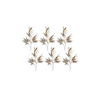Set of 6 Leaf Artificial Sprays 27" - Bed Bath & Beyond - 38229607