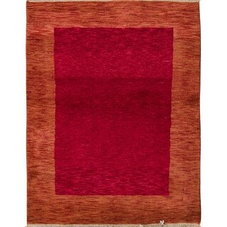 Ahgly Company Machine Washable Abstract Fire Engine Red Area Rugs - Bed ...