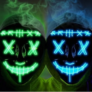 Halloween Cold Light X-Eye Scar Mask - Bed Bath & Beyond - 41769487