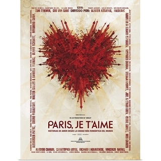 "Paris Je Taime (2007)" Poster Print - Bed Bath & Beyond - 24135333