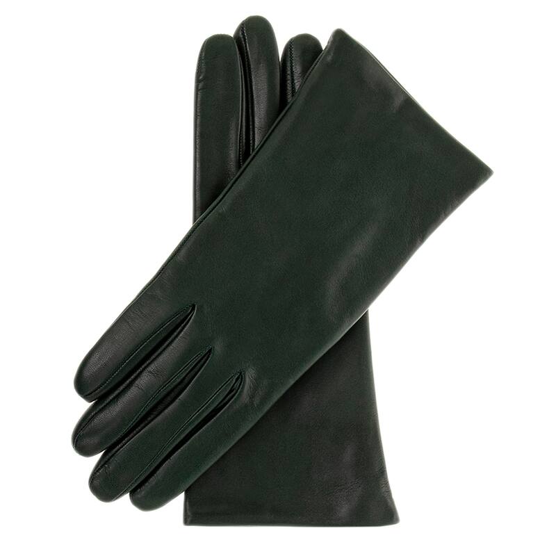 Women's Italian Cashmere Lined Leather Gloves - Overstock - 43357229