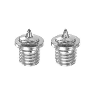 2pcs Track Spikes 1/8 Inch Alloy Steel Small Pointed, Silver Tone ...