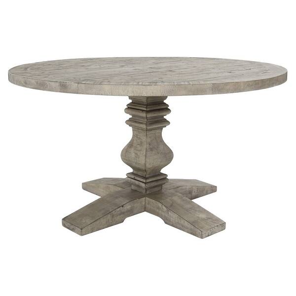Sagrada 55-inch Round Sierra Grey Dining Table - On Sale - Bed Bath ...
