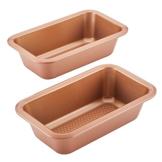 Ayesha Curry Bakeware Nonstick Loaf Pan Set, 2-Piece, Copper - Bed Bath ...