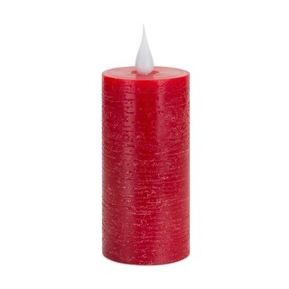4" Red LED Lighted Flickering Candle - Bed Bath & Beyond - 37871842