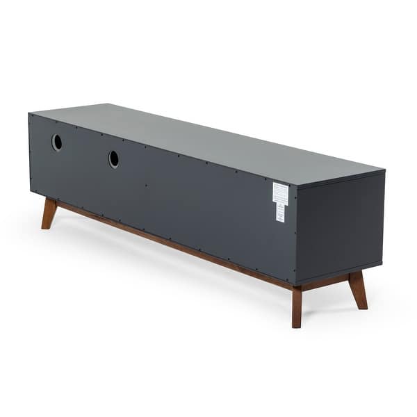 Modrest Lillian Modern Multi Colored TV Stand - Bed Bath & Beyond ...