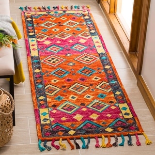 SAFAVIEH Handmade Aspen Dona Boho Tribal Wool Rug - On Sale - Bed Bath ...