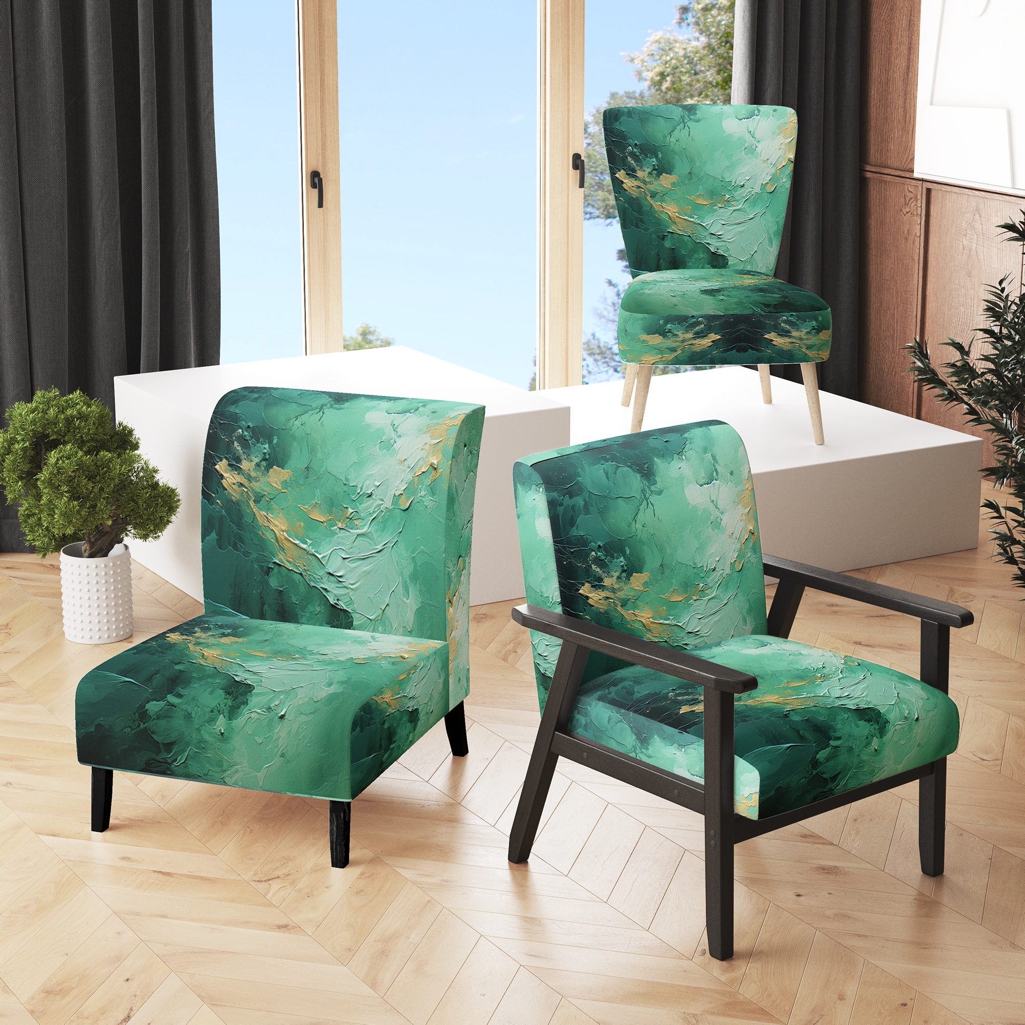 Emerald occasional chair store