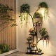 Industrial Tree-Shaped Plant Stand Display Rack Corner Flowers Holder ...