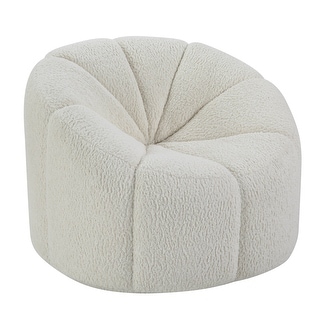 Christia White Swivel Chair - Bed Bath & Beyond - 39864837