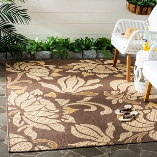 SAFAVIEH Courtyard Darija Indoor/ Outdoor Waterproof Patio Backyard Rug ...