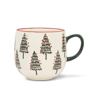 Christmas Trees Rounded Mug - Bed Bath & Beyond - 40793496
