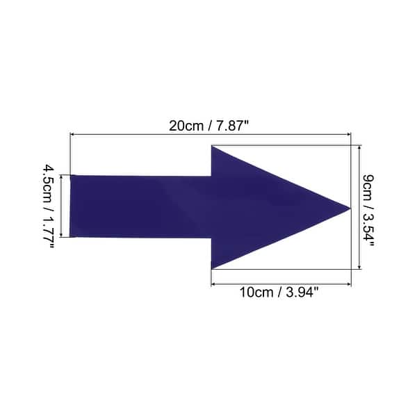 30Pcs Directional Arrow Sticker, 8" Arrow Removable Adhesive Decals - 7 ...