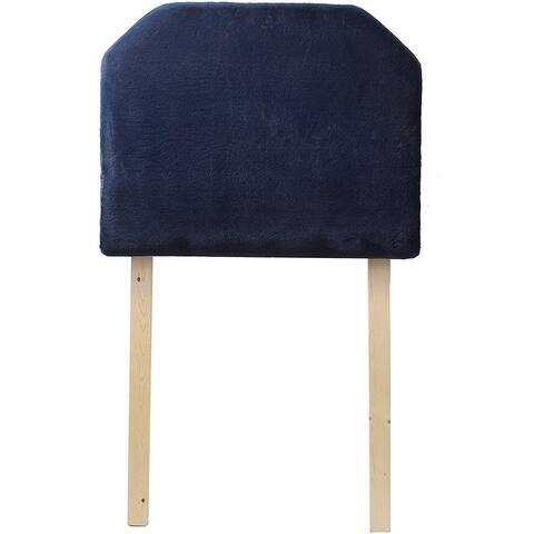 Mo' Frizzle College Headboard with Legs - Plush Thickness Alloy Gray ...