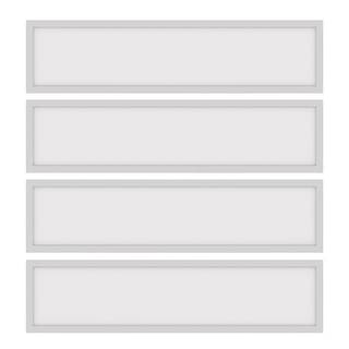 1x4 FT Surface Mount LED Flat Panel Light, Selectable Wattage and CCT ...