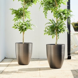 Luca Modern Planters (Set of 3) - Bed Bath & Beyond - 31864150