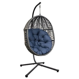 Hanging Swing Egg Chair with Stand - Bed Bath & Beyond - 40132083