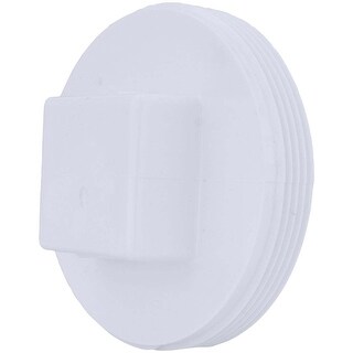 Charlotte Pipe 4 In. Schedule 40 DWV Cleanout PVC Plug - 1 Each - Bed ...
