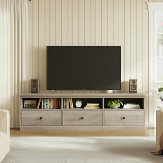TV Console, with Open Shelves and Storage Drawer - Bed Bath & Beyond ...