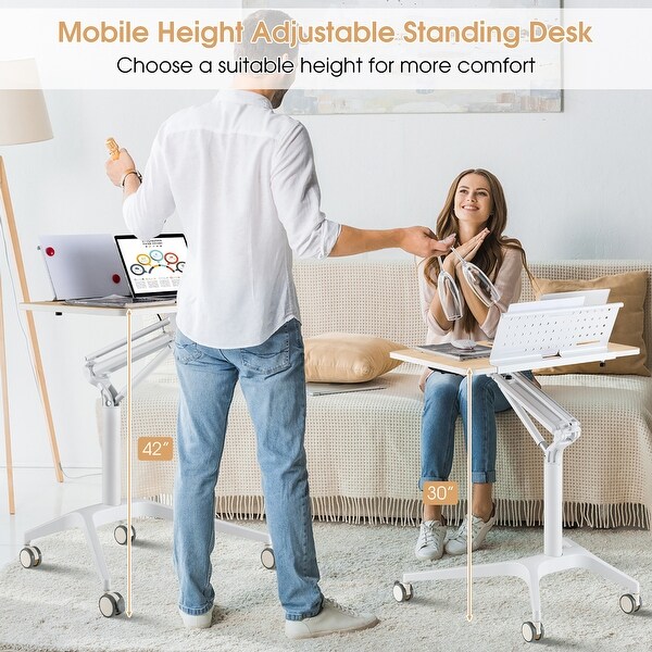 Pneumatic laptop stand store